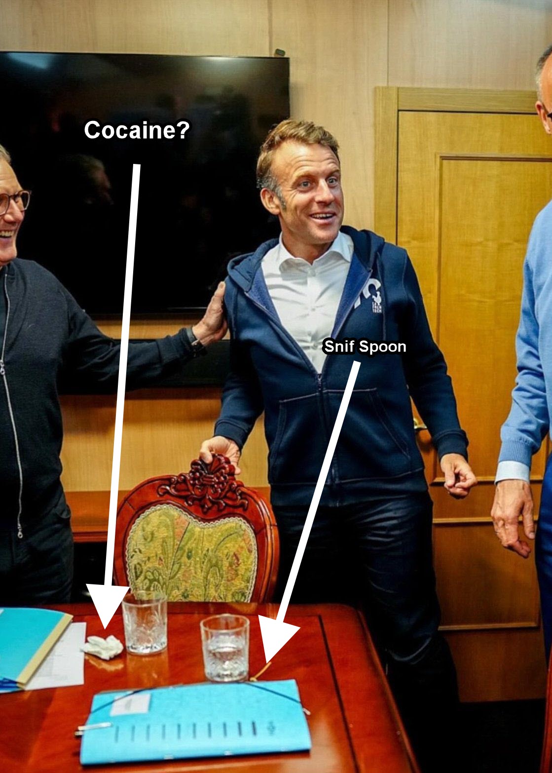 The leaders of Europe -coke heads - by Robin Westenra