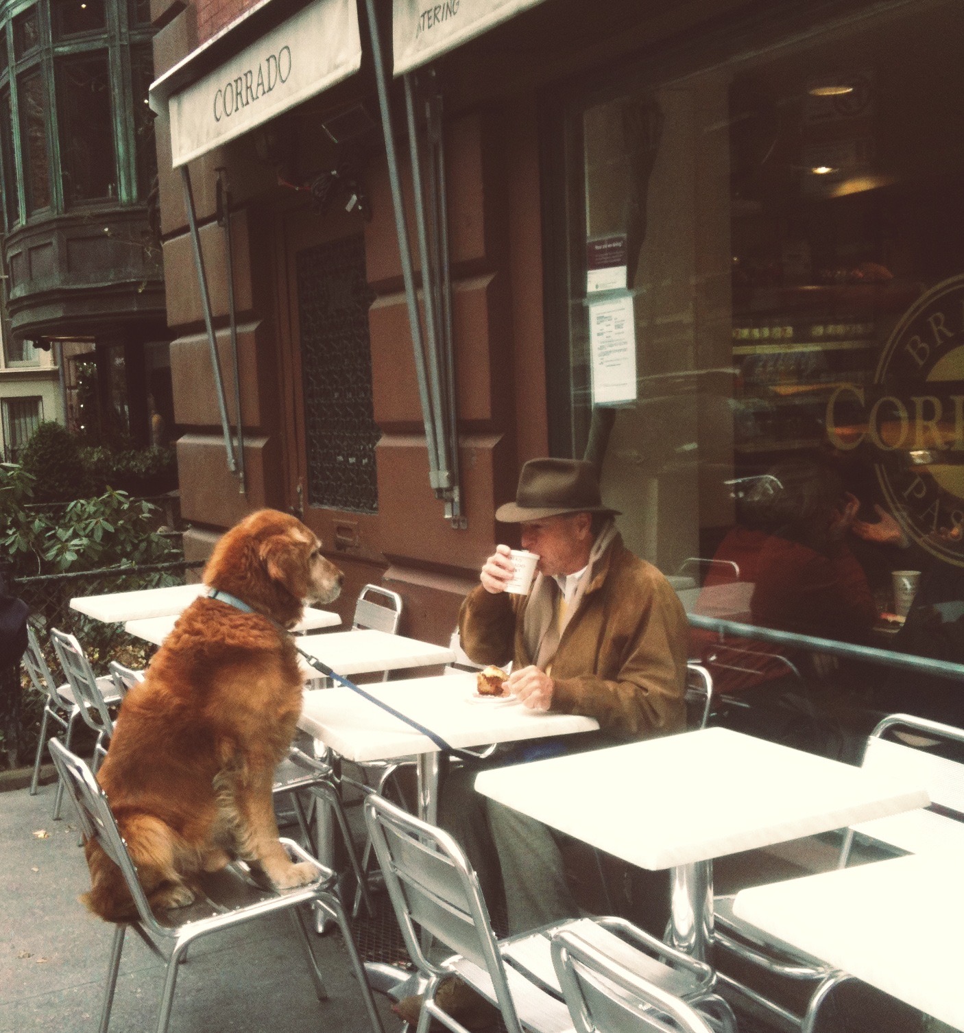 Lacey White on Substack: "A little dopamine boost I found today: My dad and childhood dog, Toby ...