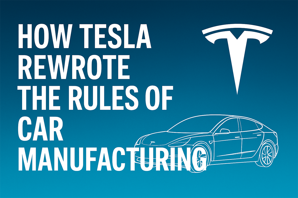 How Tesla Rewrote the Rules of Car Manufacturing