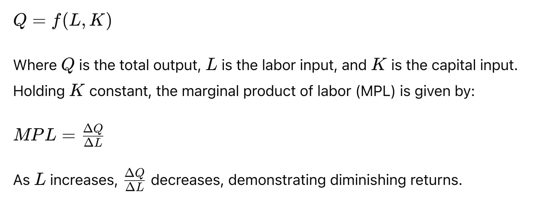 The Law of Diminishing Returns, Explained