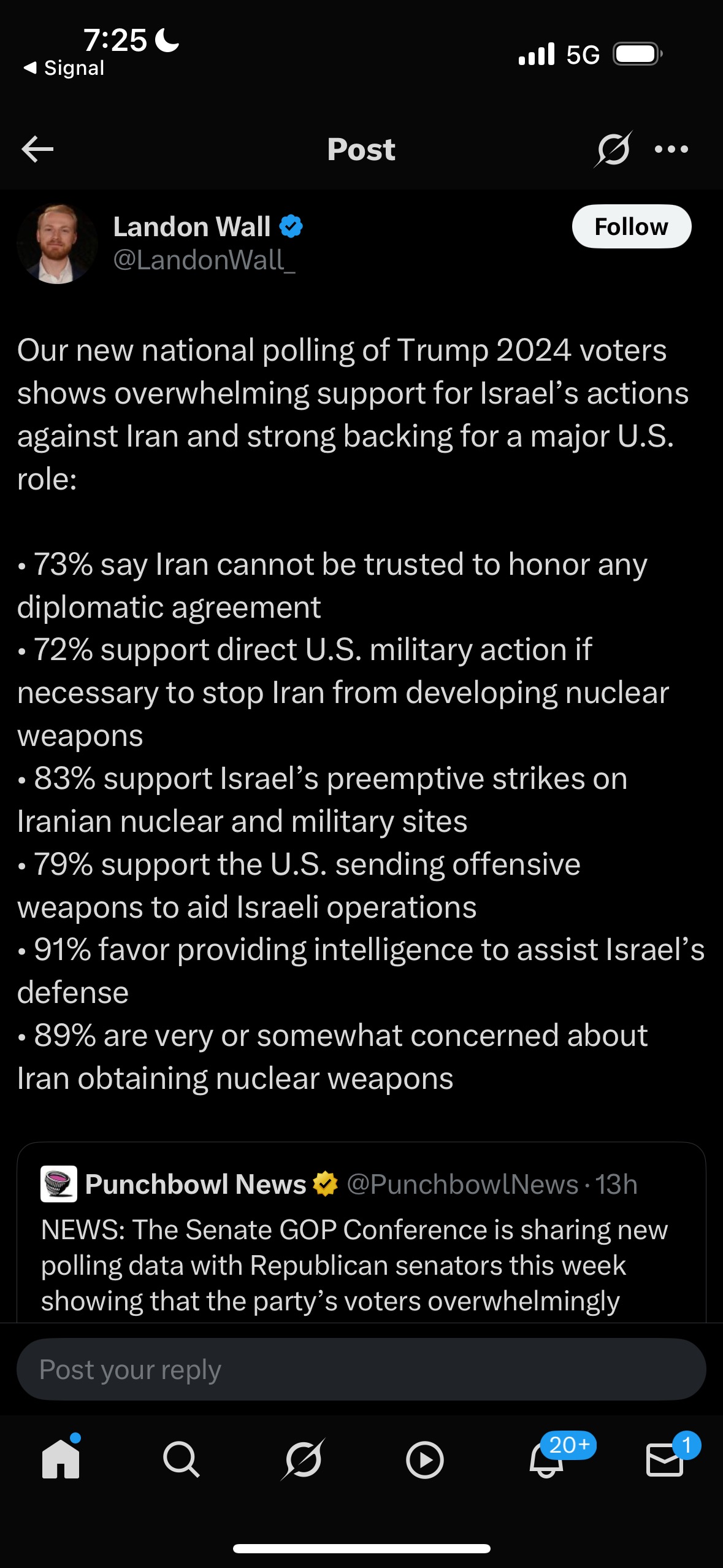 Adam Kinzinger on Substack: "Dear Dems: free advice. Be careful to reflexively oppose a strike ...