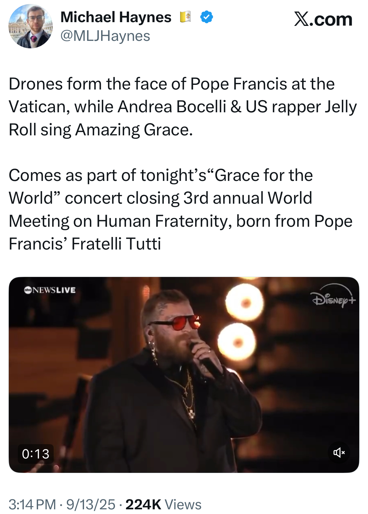 Leo’s Silence: Rome Dances While the World Weeps