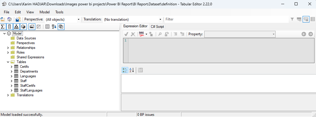 Delve into Power BI Desktop projects - by Dr. Karim Hadjar