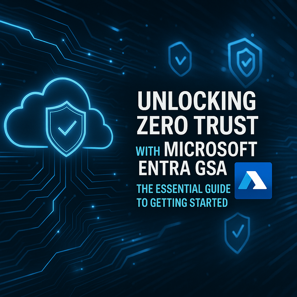 Unlocking Zero Trust with Microsoft Entra GSA: The Essential Guide to Getting Started – Part 1 of 5