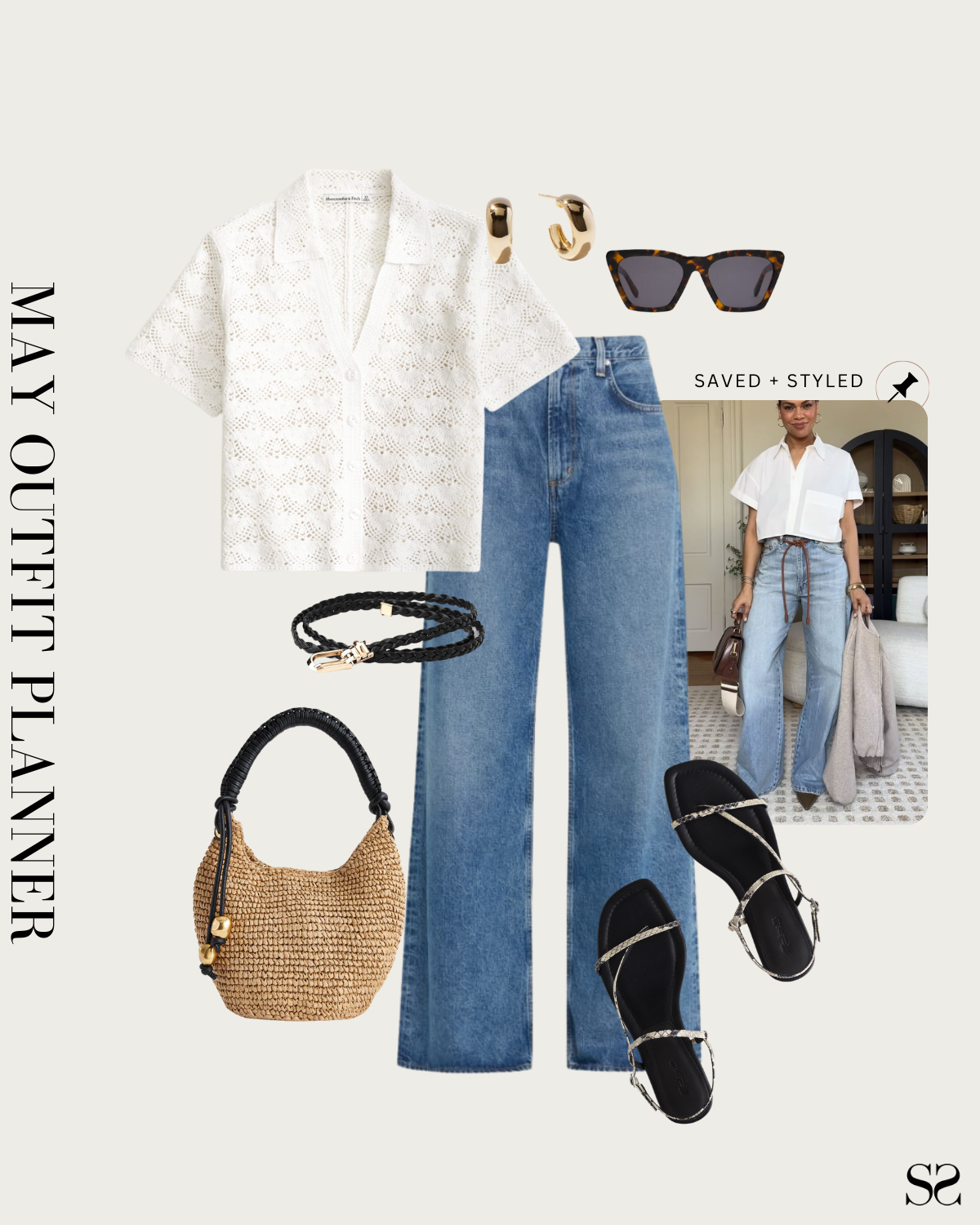 May Outfit Planner - by Sarah Hancock - The Sarah Stories