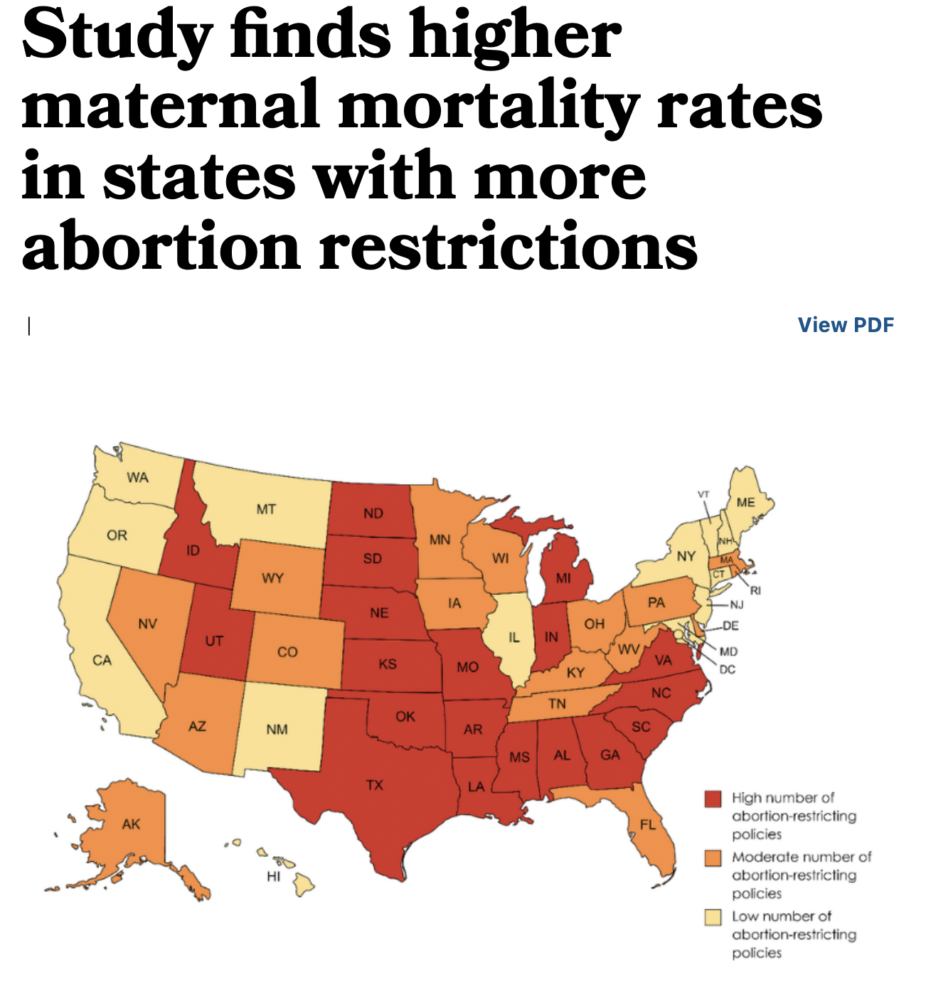 The Difference Between Blue States & Red States