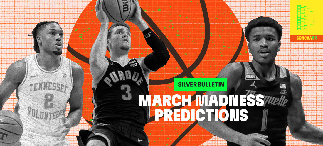 2025 March Madness Predictions - by Nate Silver