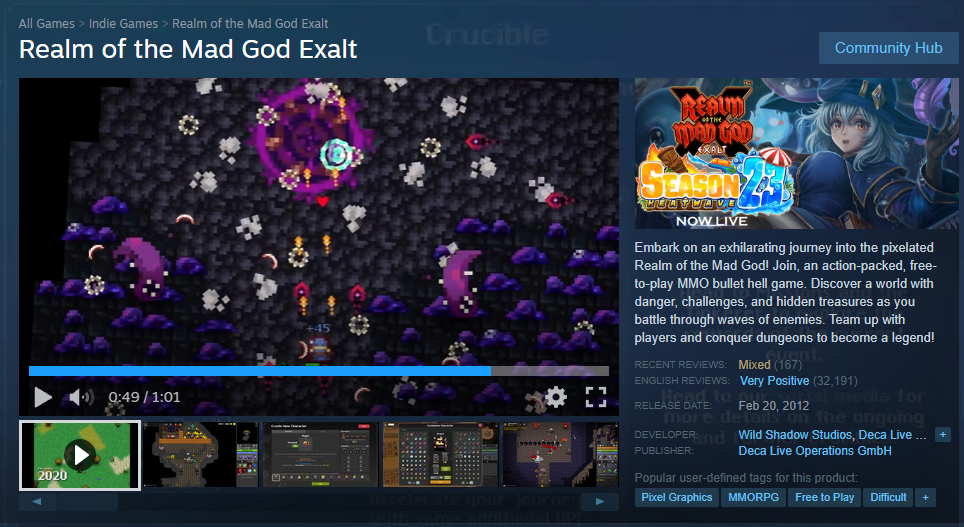 Realm of the Mad God Review (2025) - Nick Pasta - Bits N Pixels
