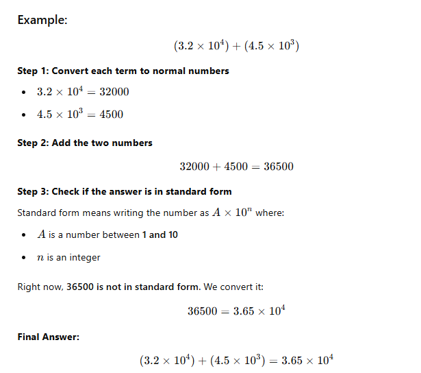 Maths - Big Numbers, Small Tricks: Understanding Standard Form