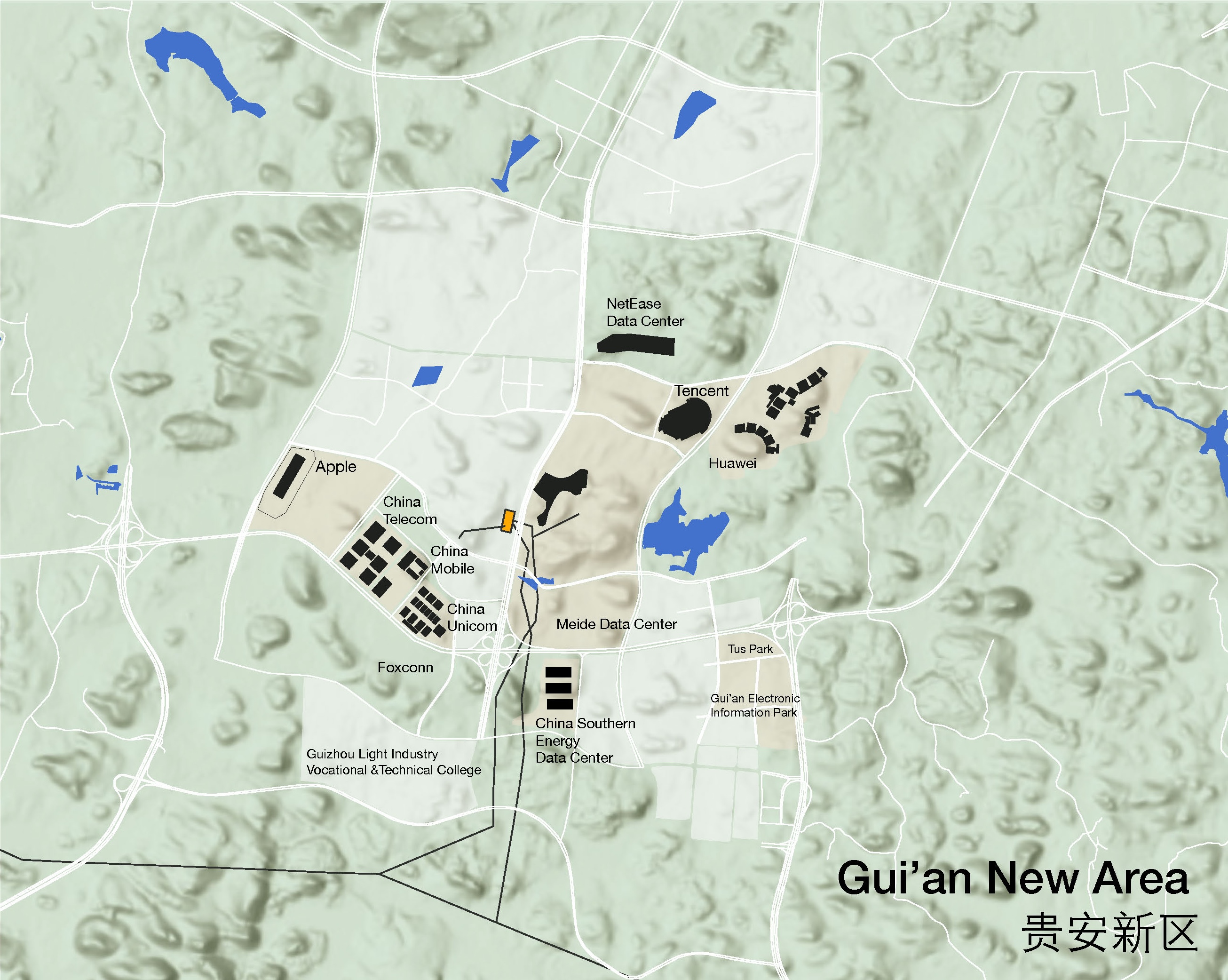 Mapping China's inland data centers - by Andrew Stokols