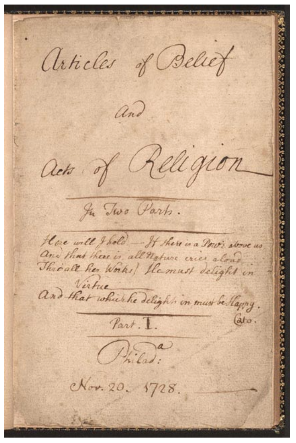 Benjamin Franklin's Productivity Notes - by Jillian Hess