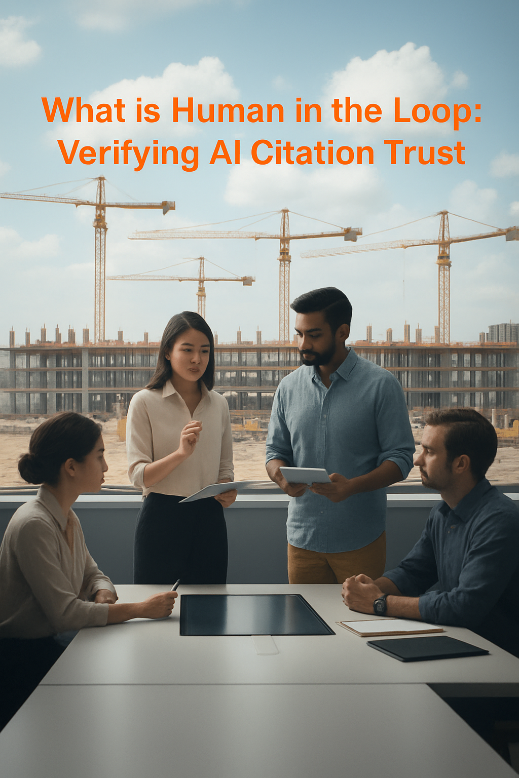 What is Human in the Loop: Verifying AI Citation Trust