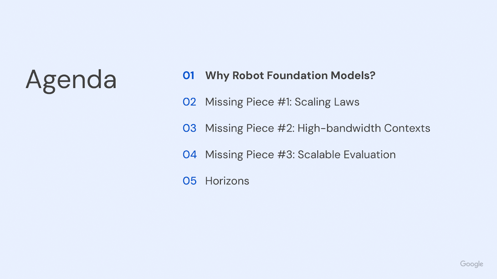 What’s Missing for Robot Foundation Models? - by Ted Xiao