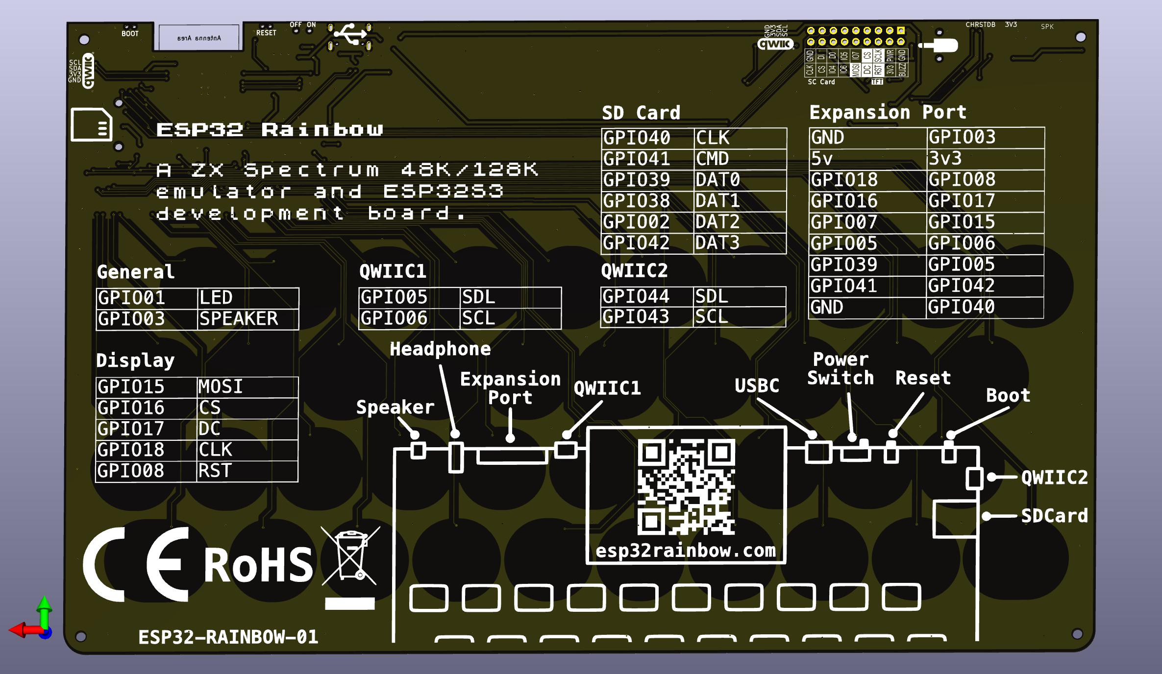 Custom KiCad Silk Screen - by Chris Greening - atomic14