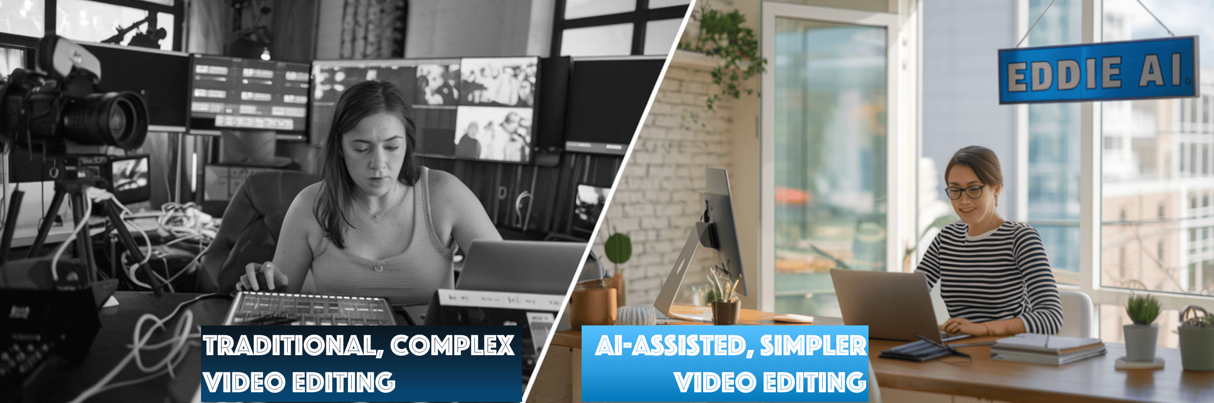 Eddie AI: A new way to edit videos with natural language prompts