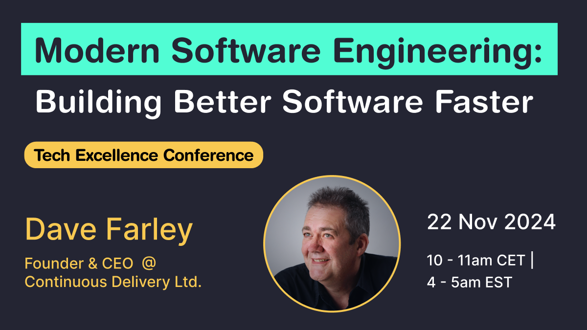 Dave Farley is revisiting Modern Software Engineering