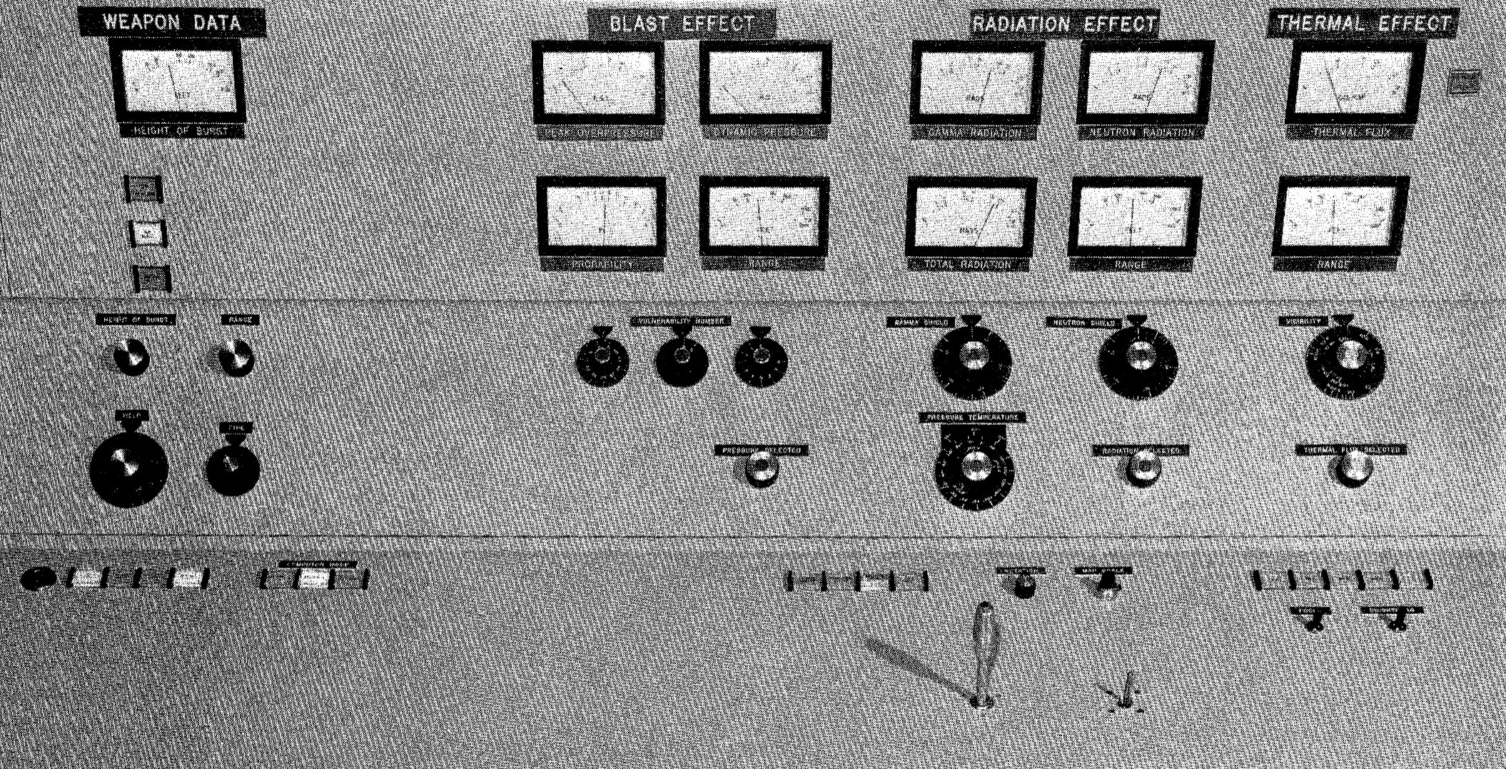 The first portable digital nuclear weapons effects computer