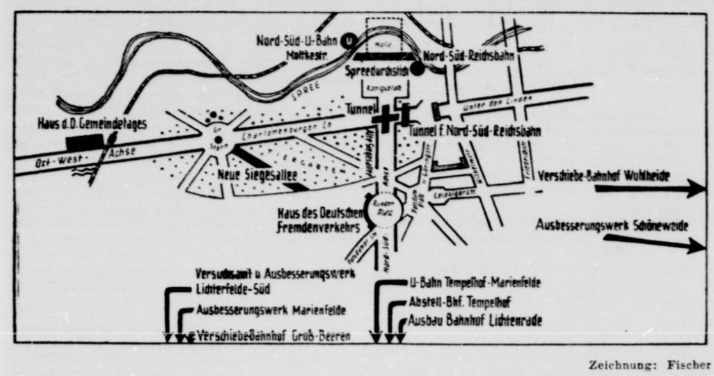 BREAKING THE GROUND: HITLER'S VOLKSHALLE CONSTRUCTION SITE