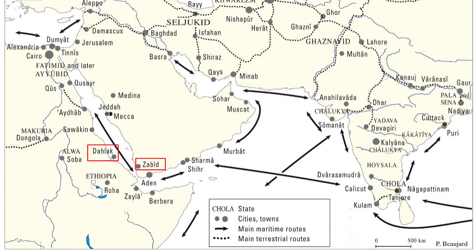 The Dahlak islands and the African dynasty of Yemen
