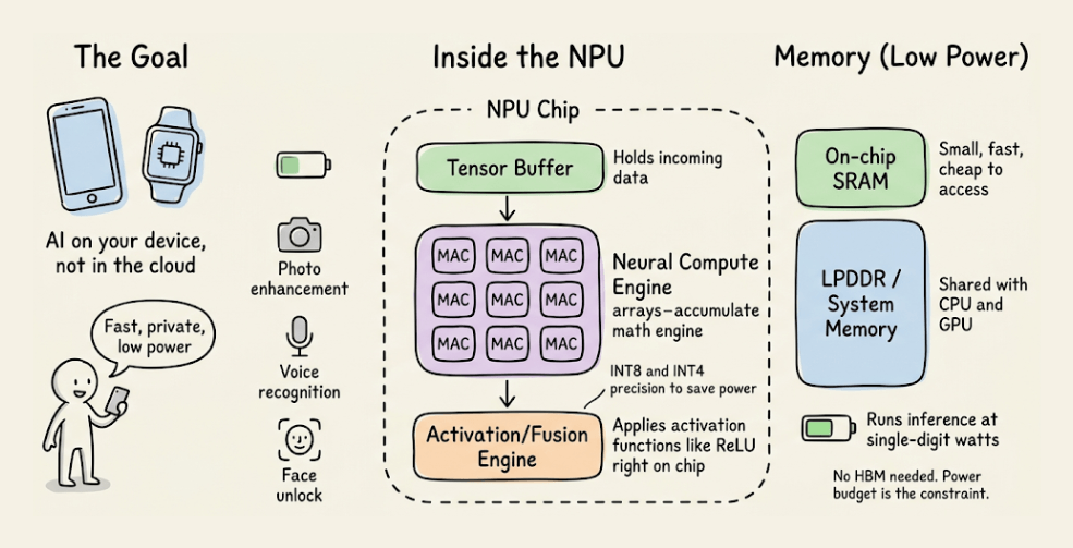CPU vs GPU vs TPU vs NPU vs LPU - by Avi Chawla