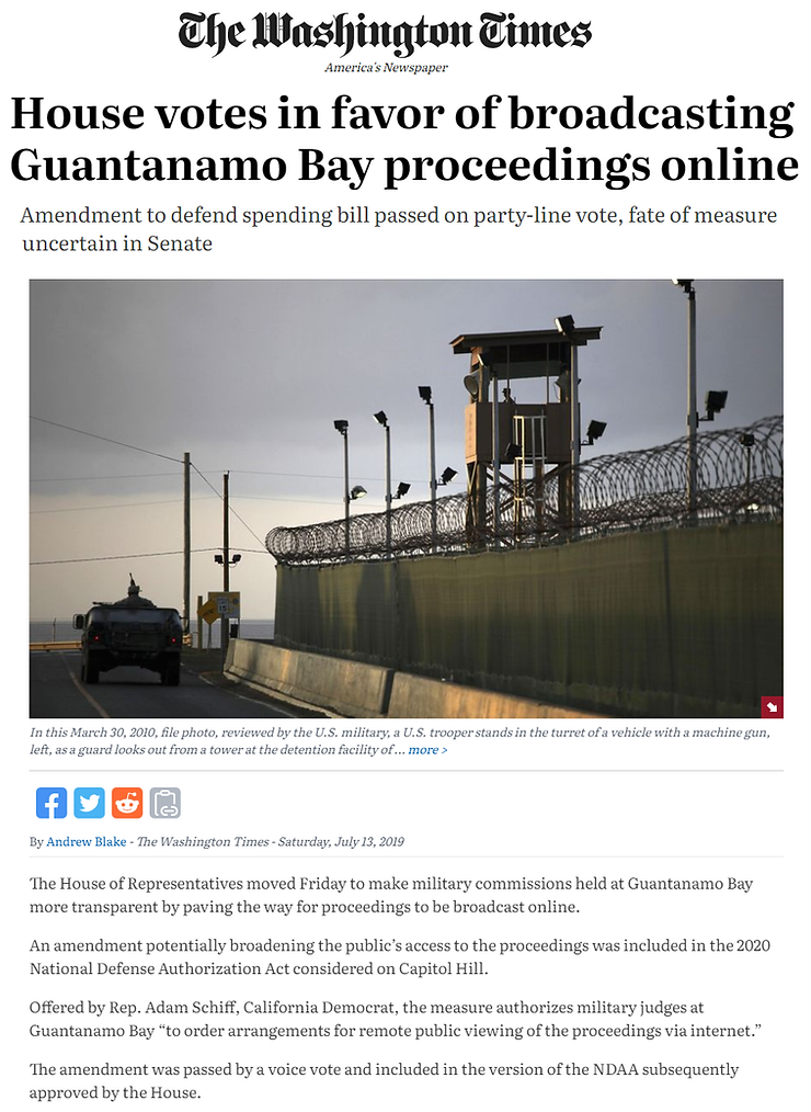 Mid-2020 GITMO Update: Arrests, Indictments, & Executions