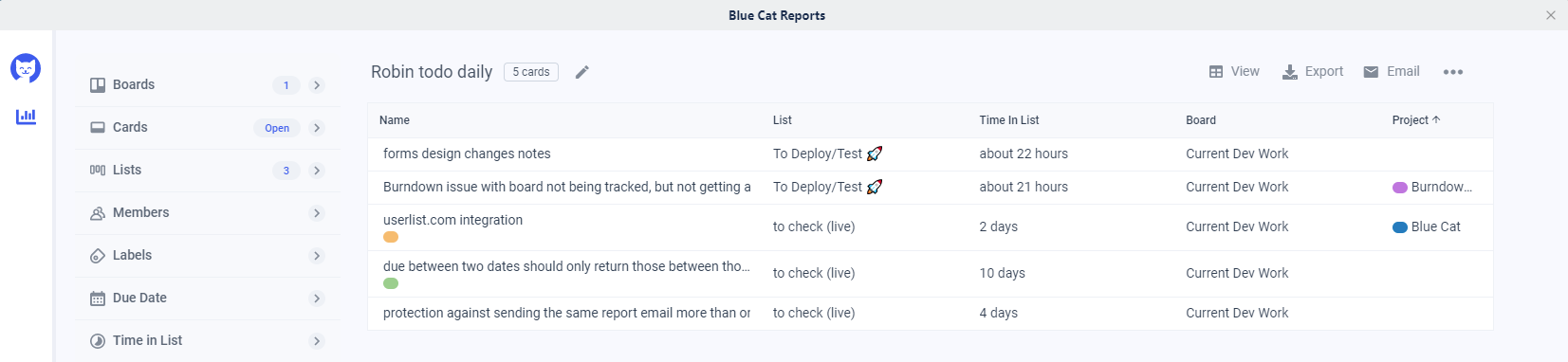 Sorting and filtering with Custom Fields in Trello