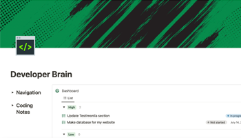 📑 21 Notion Templates for Developers to 10x Your Productivity