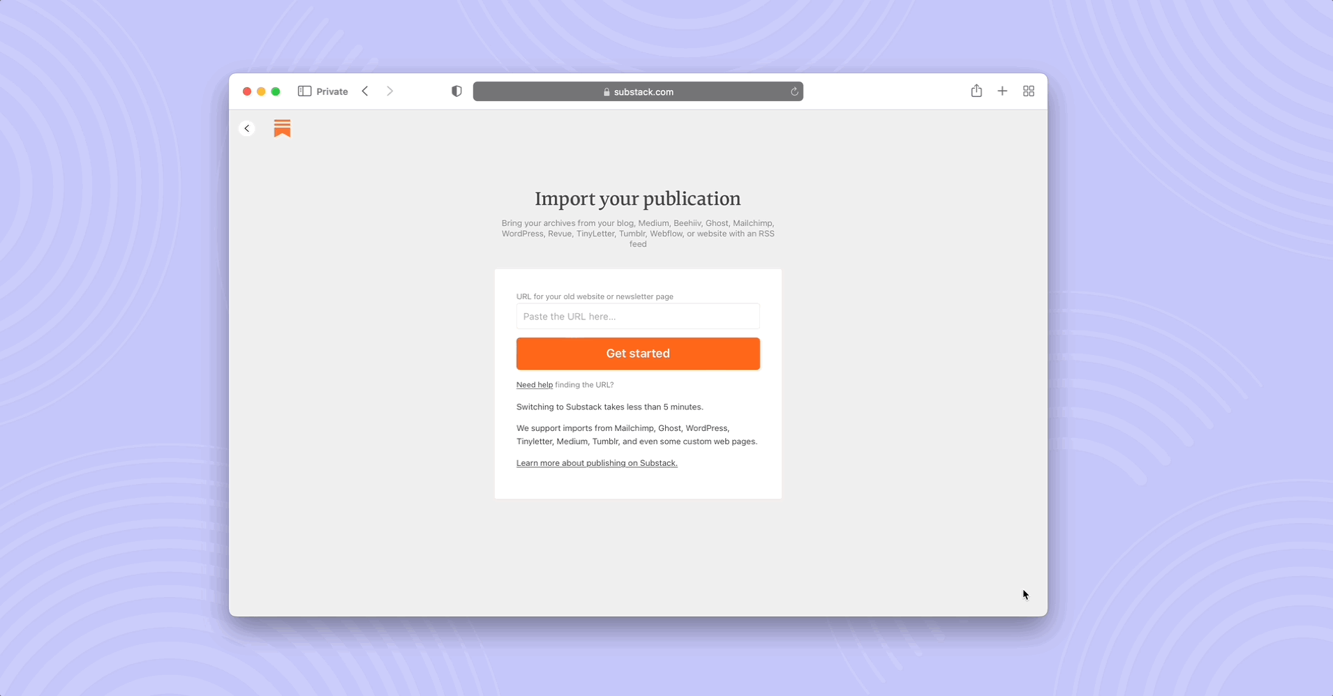 A guide to switch your newsletter to Substack - On Substack