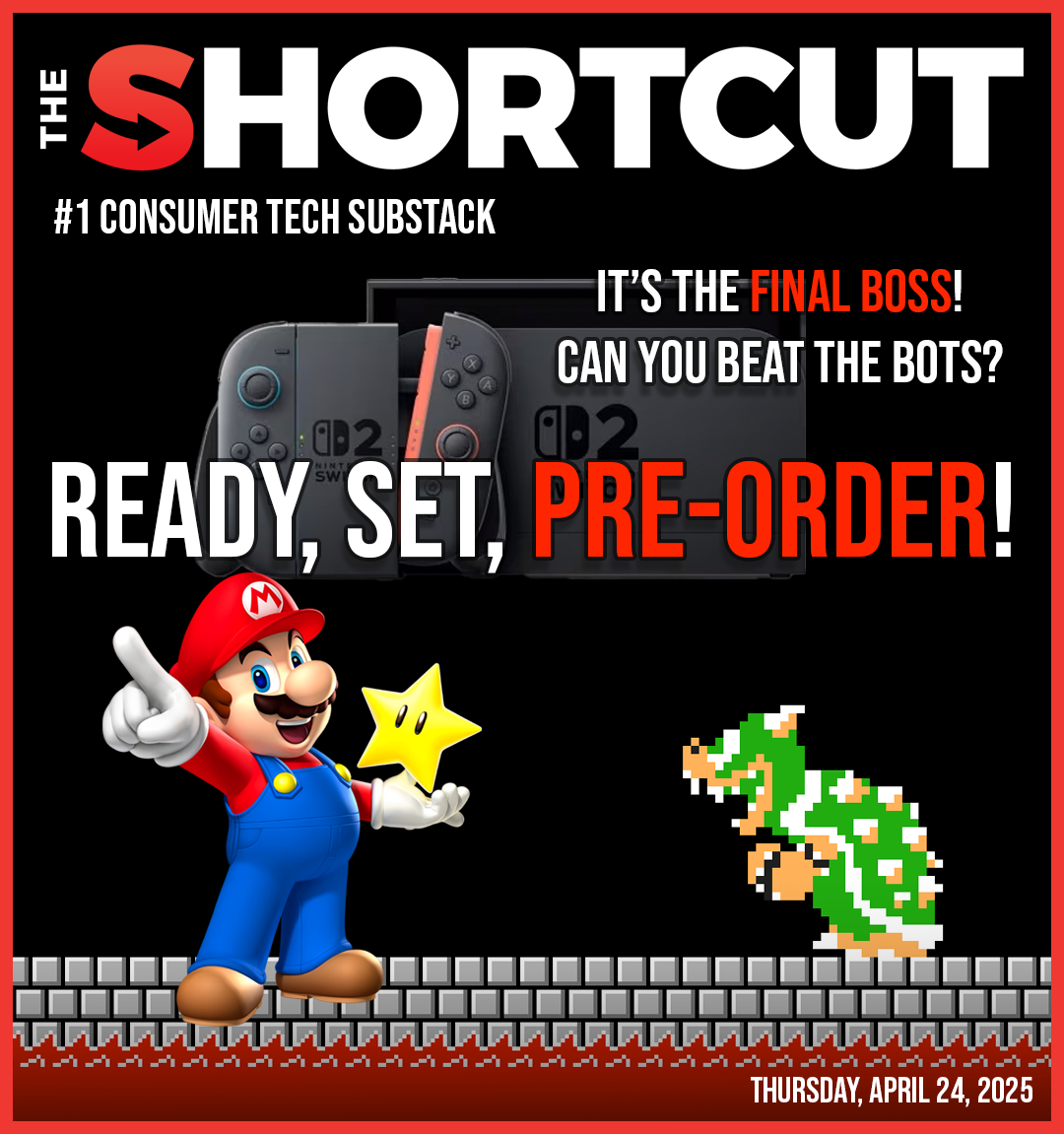 Nintendo Switch 2 pre-order time: in stock tonight but likely to sell out