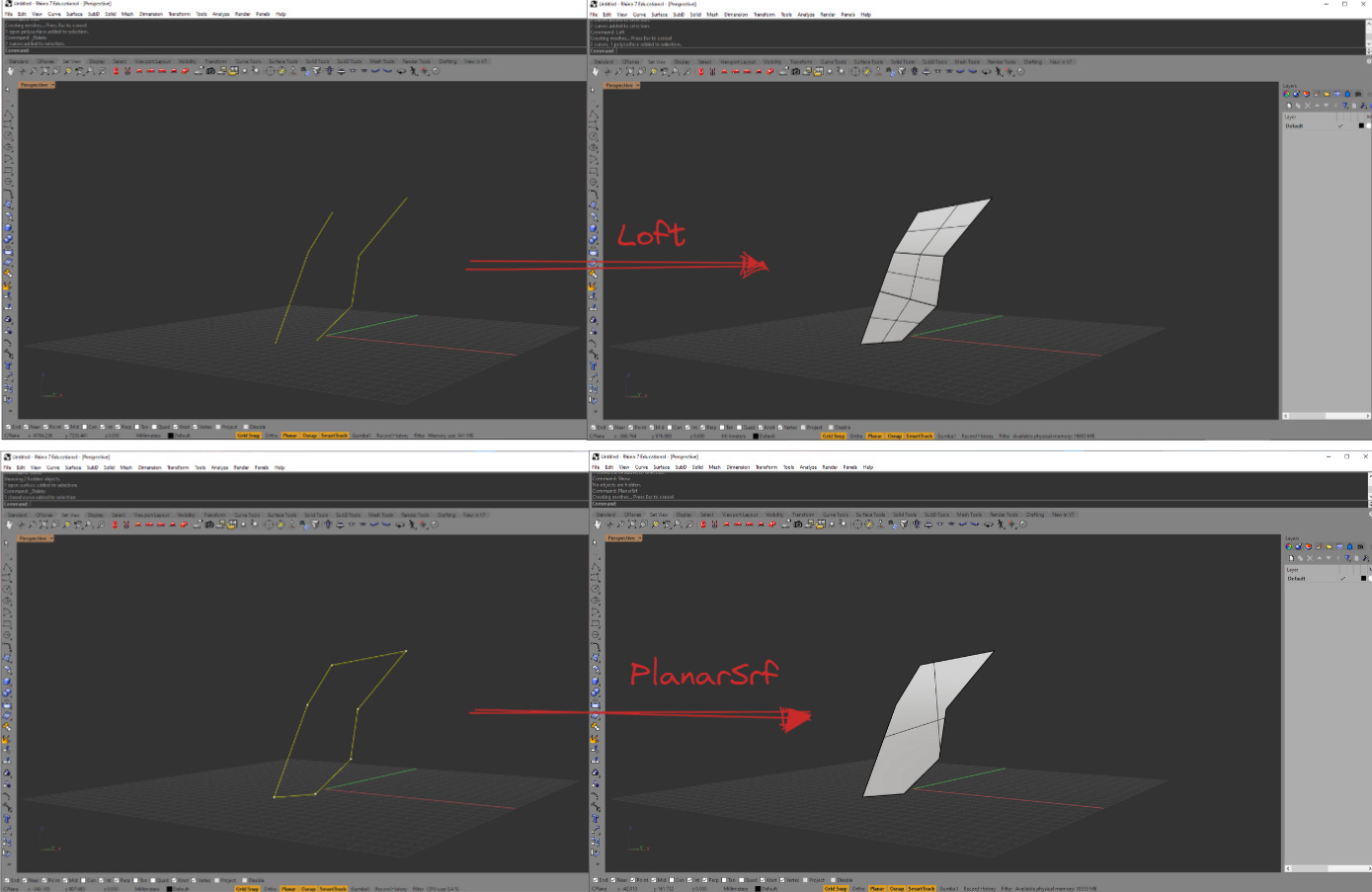 How Surfaces Really Work in Rhino - by Braden Koh