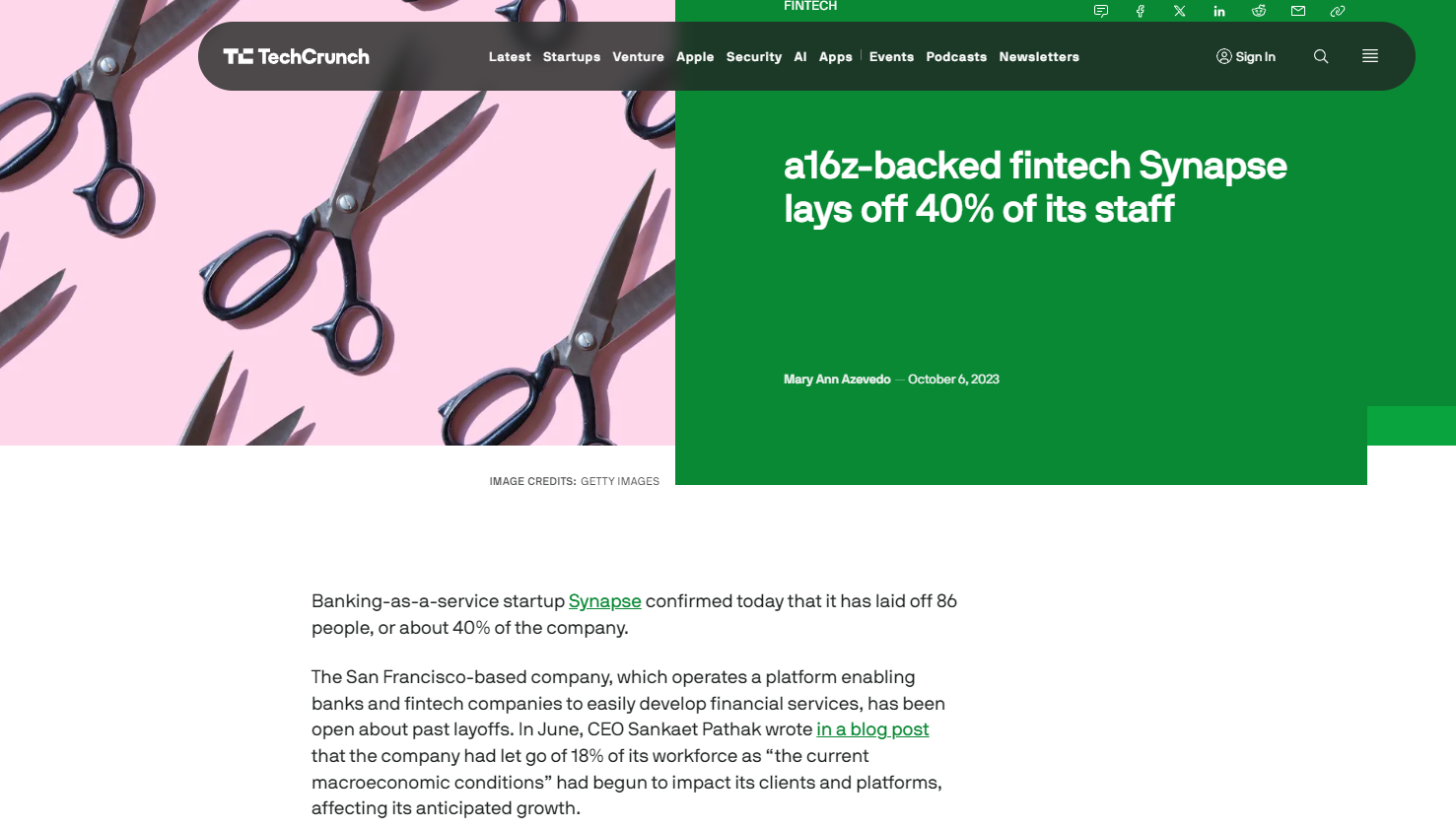 Podcast: What really happened at Synapse according to Founder Sankaet ...