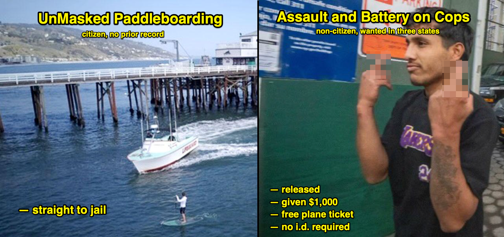 Justice Juxtaposed: Cop Assaulters Walk Free, Vaxx Card Offenders Face Bragg's Wrath - Flopping Aces