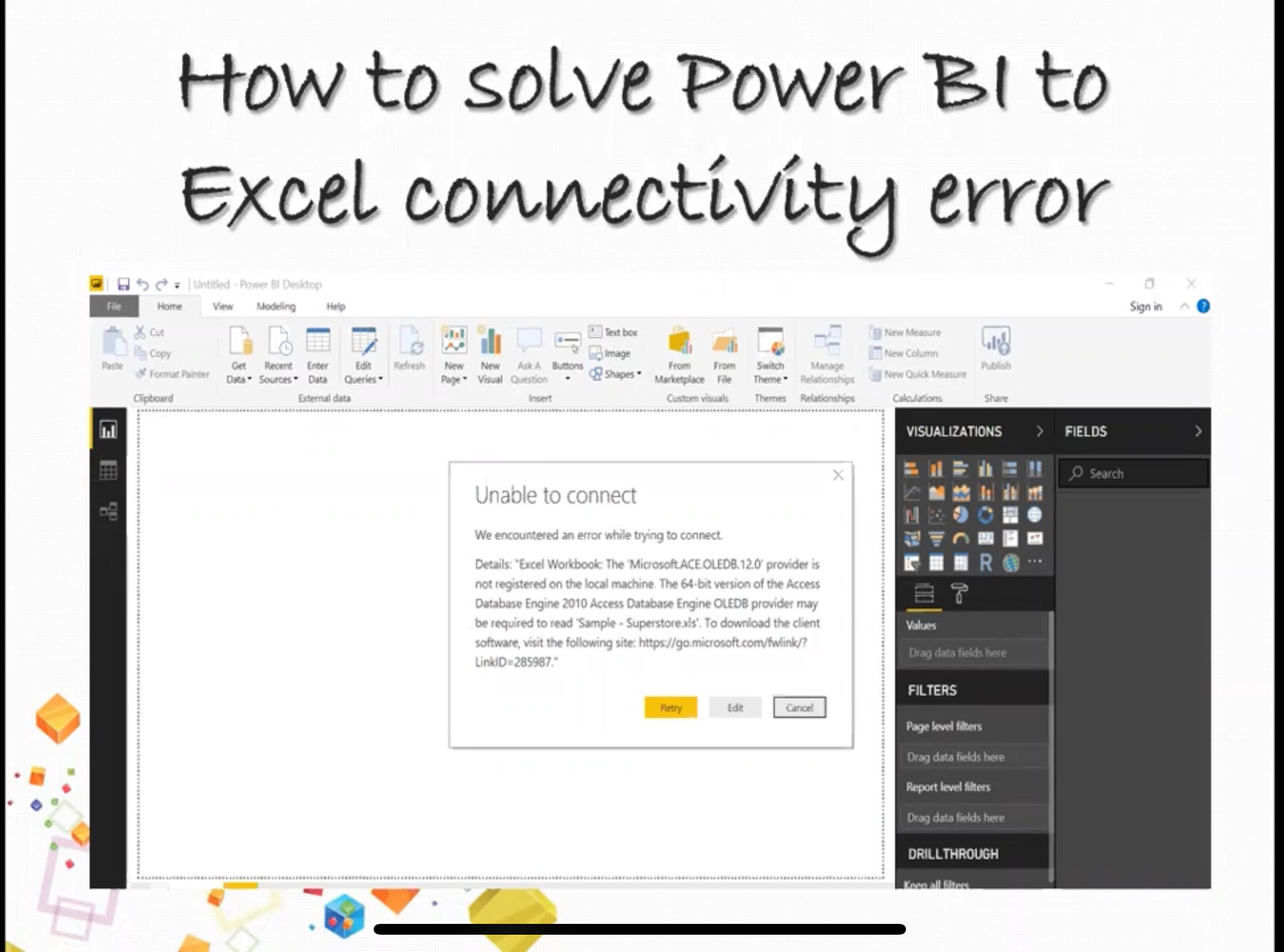 How to Fix Power BI to Excel Connectivity Issues (with Video Guide)
