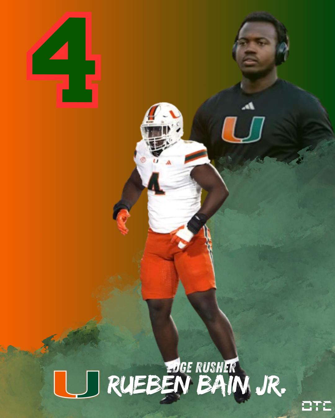 Rueben Bain Jr. 2025 Draft Profile - by Courtlandt Griffin