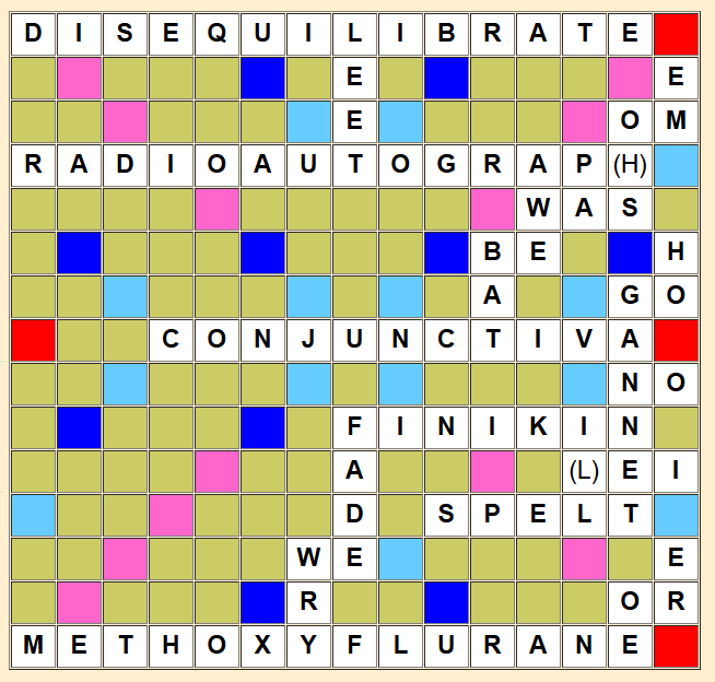The Highest One-Move Scrabble Score (1 of 2)