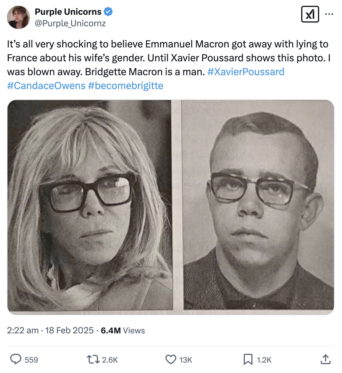 False claims that Brigitte Macron is transgender resurface in Candace ...