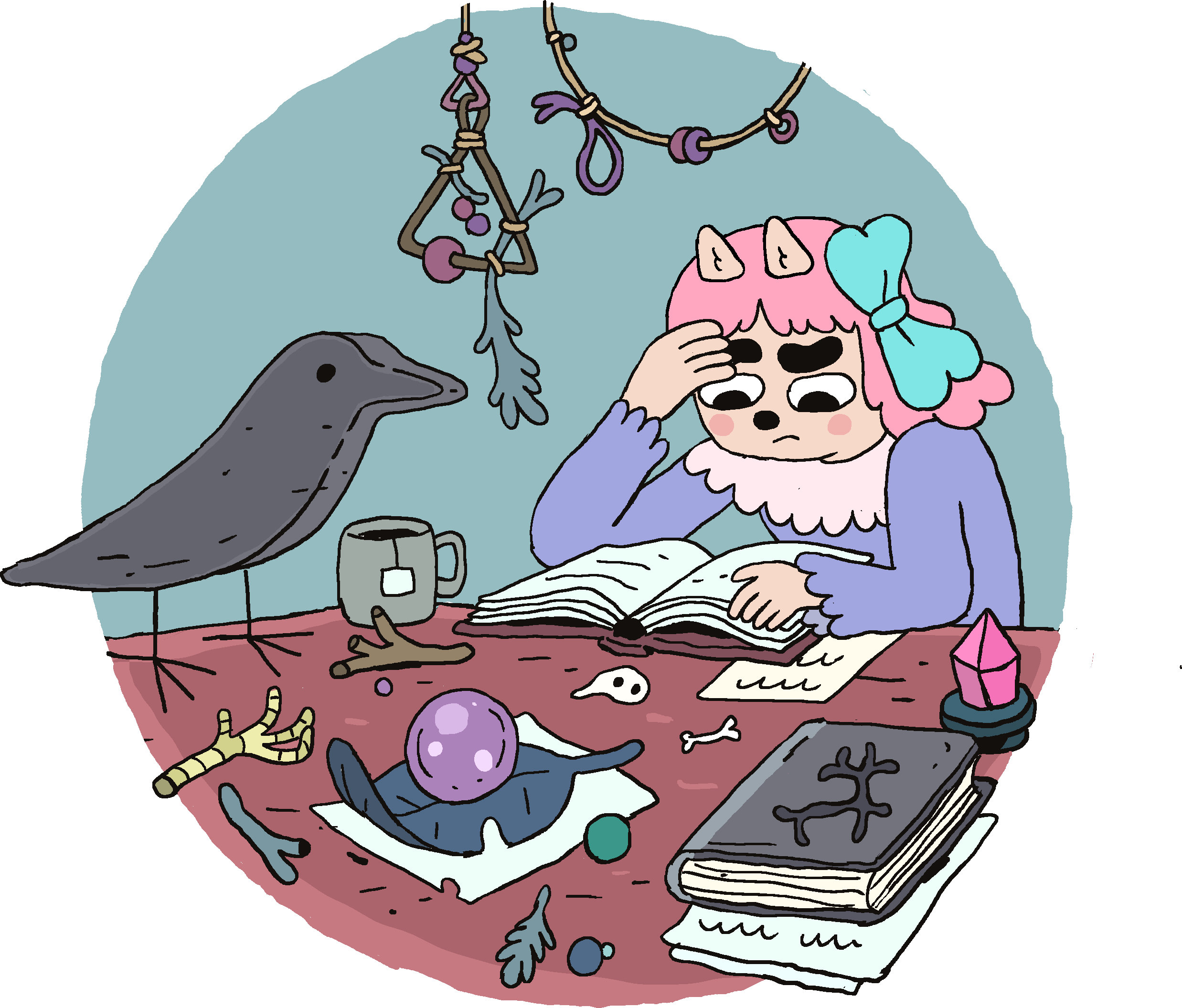 Ghosts and Witches - by Julia Pott