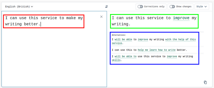 Translate, Rephrase and Correct Texts with DeepL