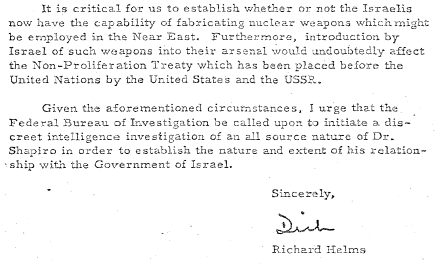 Hidden History: How Israel Acquired Nukes