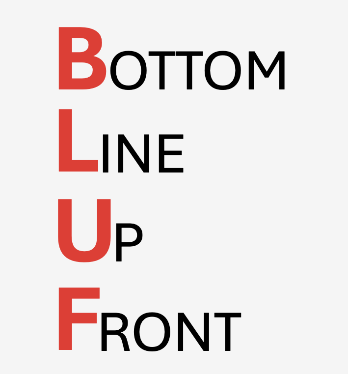Bottom Line Up Front: cách giao tiếp hiệu quả để nâng tầm sự nghiệp ...