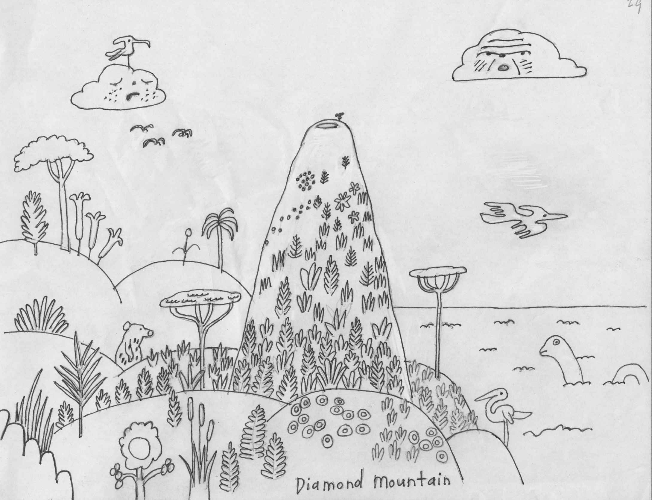 The beginning of the world - by Julia Pott