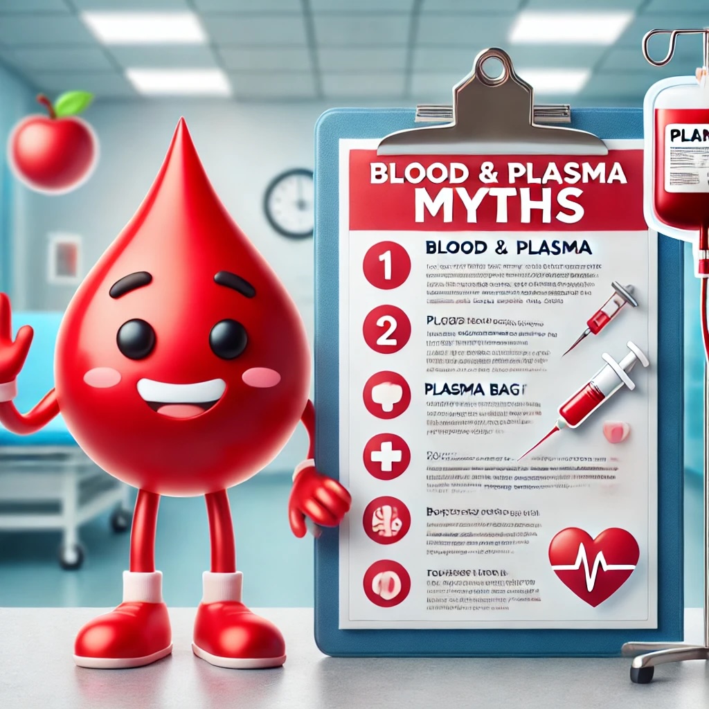10 Common Myths About Donating Blood and Plasma—Debunked with Facts and ...