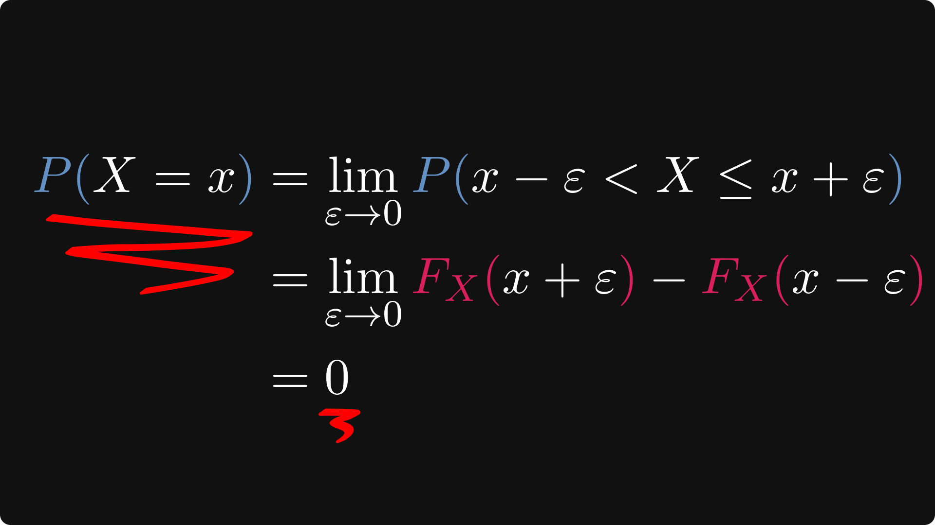 Probabilities, densities, and distributions