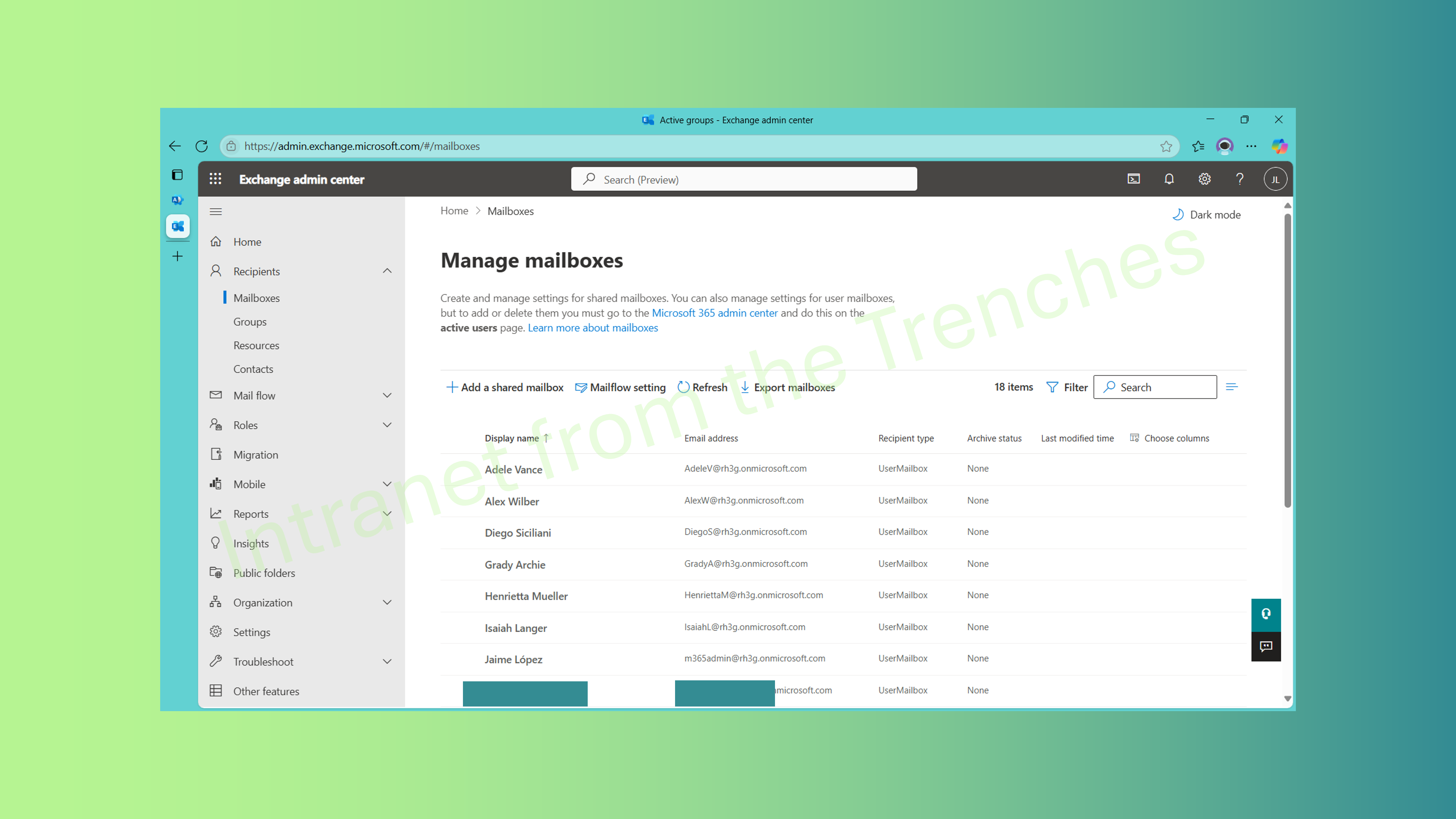 Understanding Recipients in Exchange Online