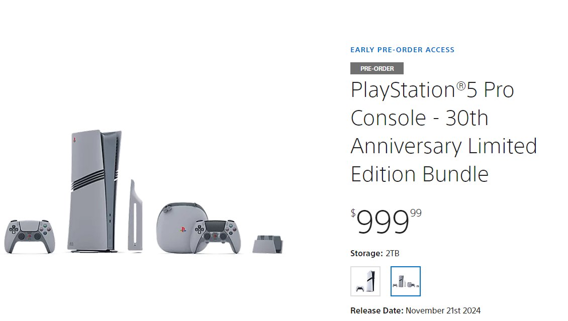 PS5 Pro 30th Anniversary price revealed: here's how much Sony's console ...