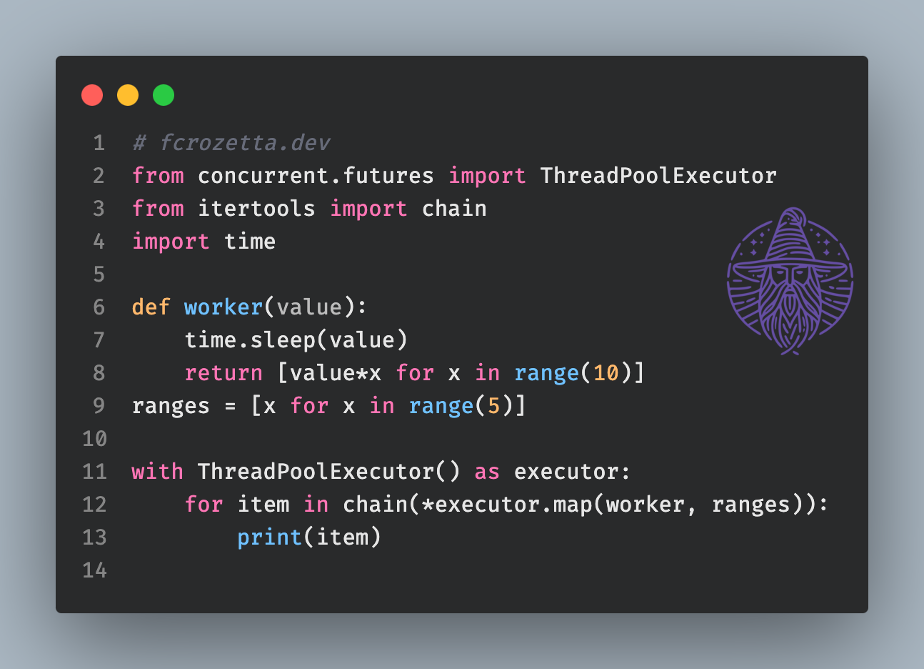 Itertools - chain - by Fernando Crozetta
