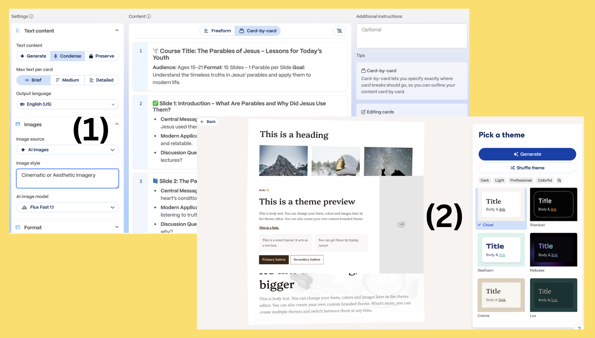 Create Professional Bible Presentations with AI in Under 15 Minutes