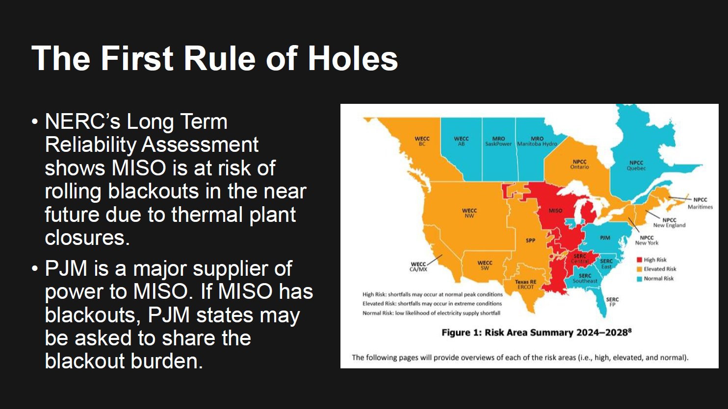 The State of Reliability in PJM and Nine Slides From My Testimony in ...