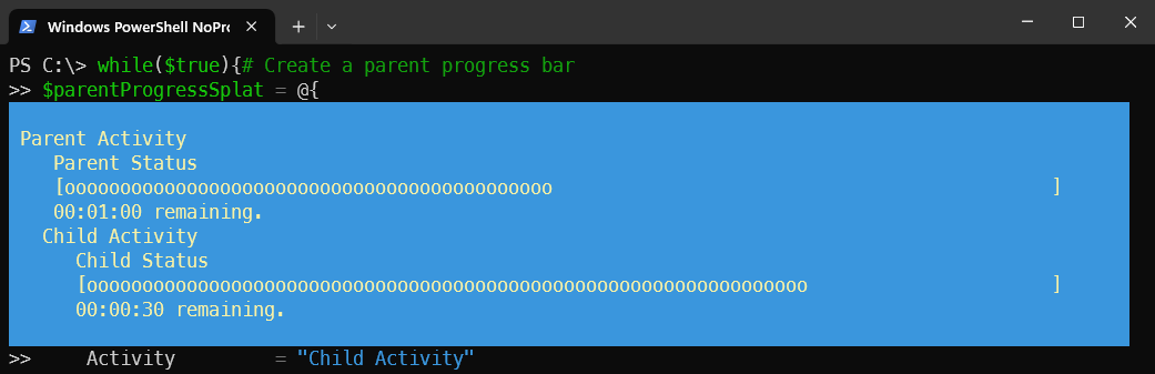 Using Progress bars in loops - by Jason Diaz