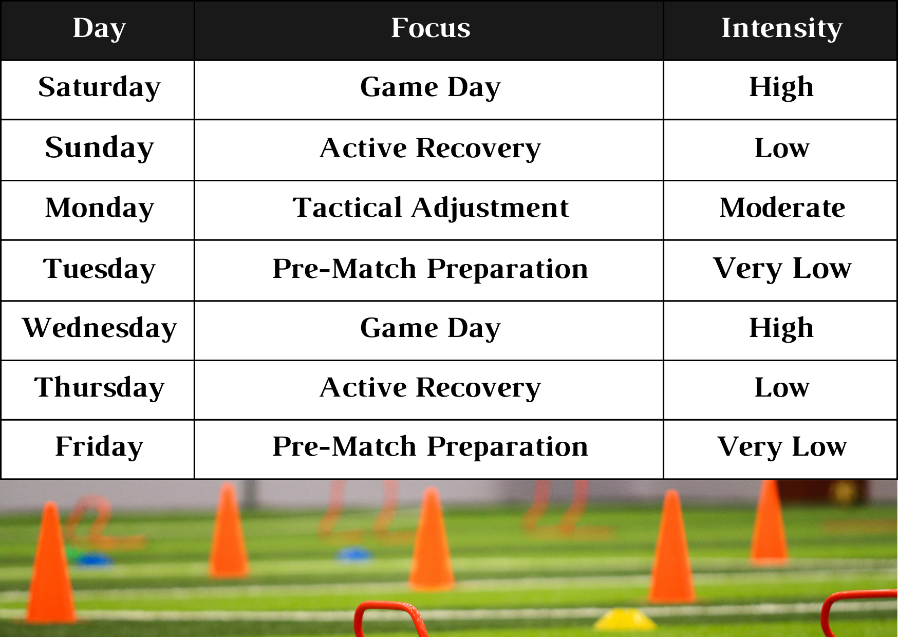 In-Season Periodization Program for Soccer - by Vin Blaine